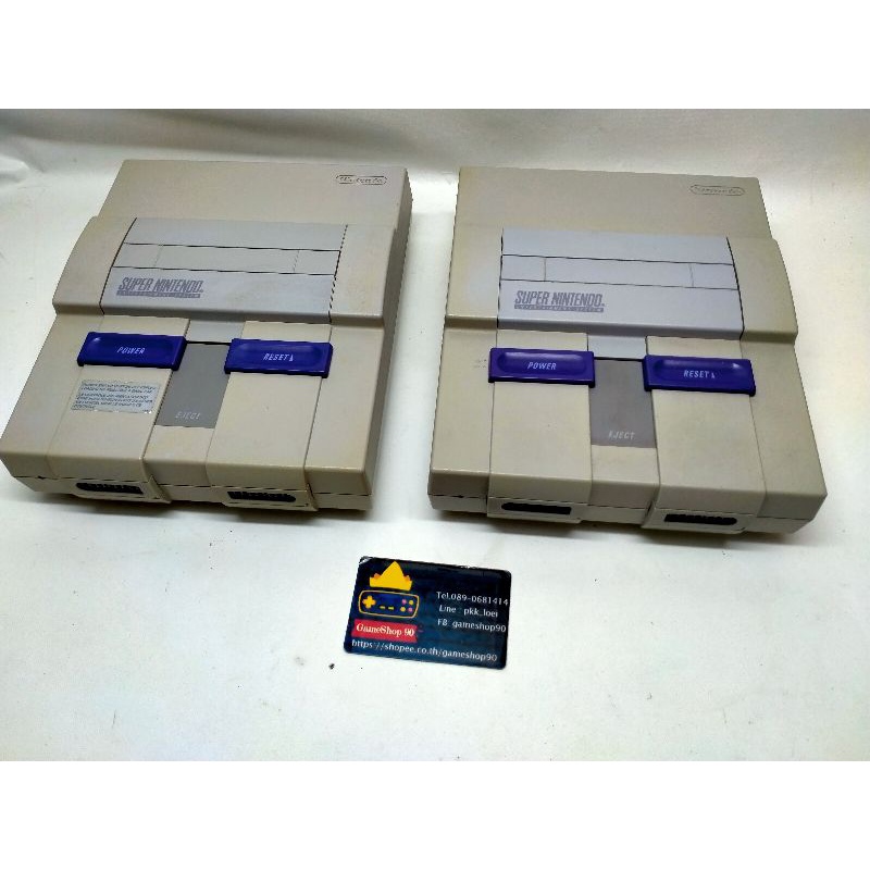 Snes หรือ เครื่อง Super Nes โซนอเมริกา เหมือน Super Famicom (SFC ...