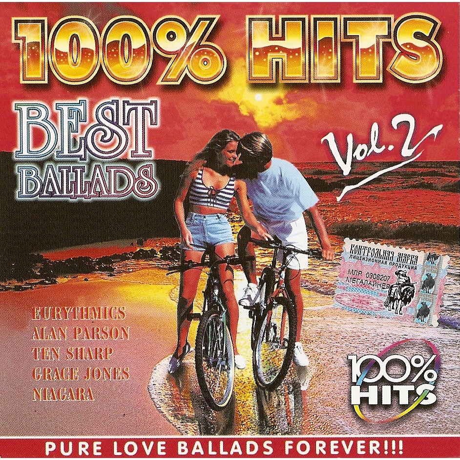 CD Audio คุณภาพสูง เพลงสากล 100 Hits Best Ballads Collection (Vol.01-07 ...