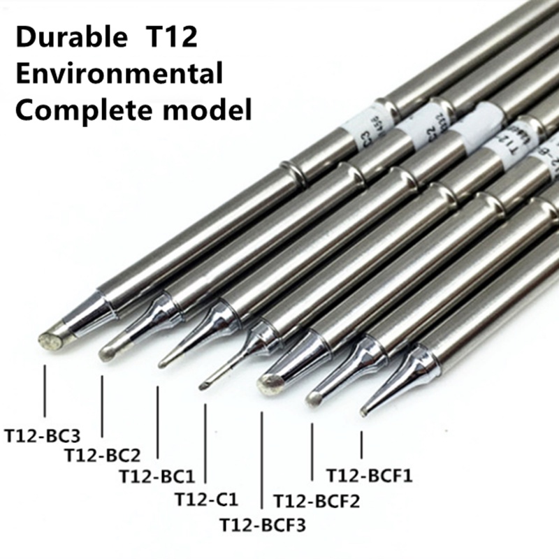 ปลายหัวแร้งสำหรับเครื่องซ่อมงานบัดกรี,หัวบัดกรี T12 BC2/J02/JL02 /Kr ...