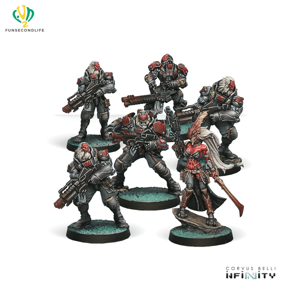 Corvus Belli คอรวุส เบลลี่ Infinity : Morat Aggression Forces ...