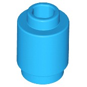 Lego part (ชิ้นส่วนเลโก้) No.3062b / 18860 / 30068 / 35390 Round 1 x 1 ...