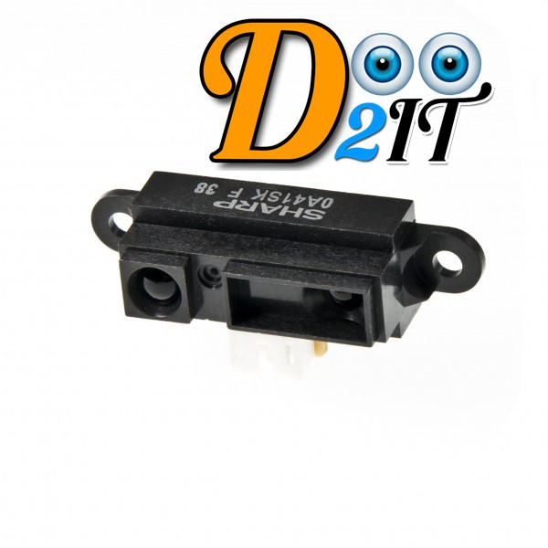 GP2Y0A41SK Sharp Infrared Sensor ตรวจจับระยะวัตถุ 4-30 cm | Shopee Thailand