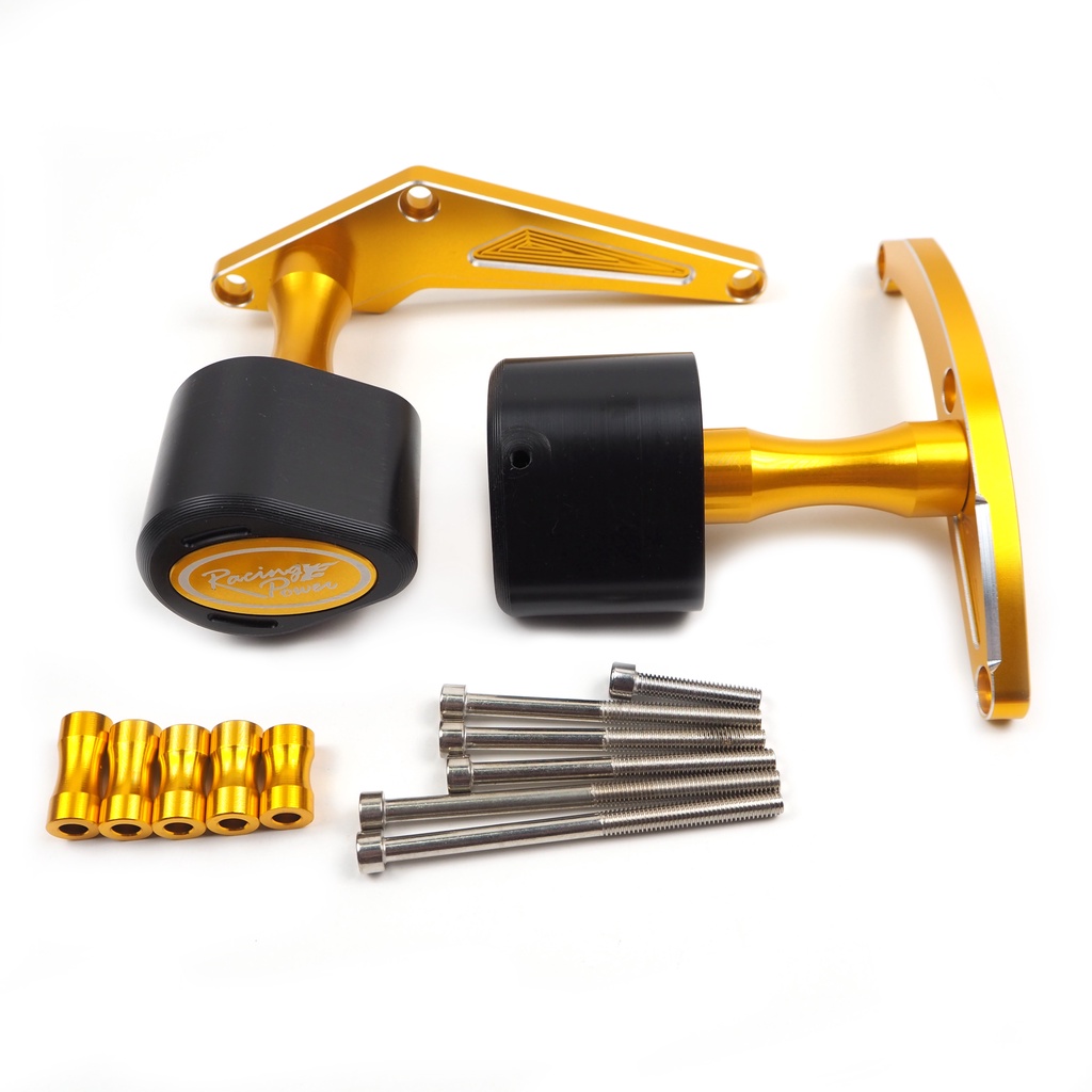 กันล้ม MSLAZ racing power กันล้มข้างเครื่อง M-SLAZ งานCNC | Shopee Thailand