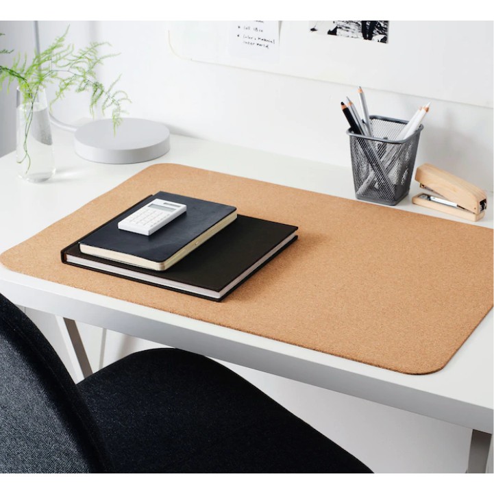 SUSIG ซูซิก แผ่นรองเขียน, ไม้ก๊อก, 45x65 ซม. | Shopee Thailand