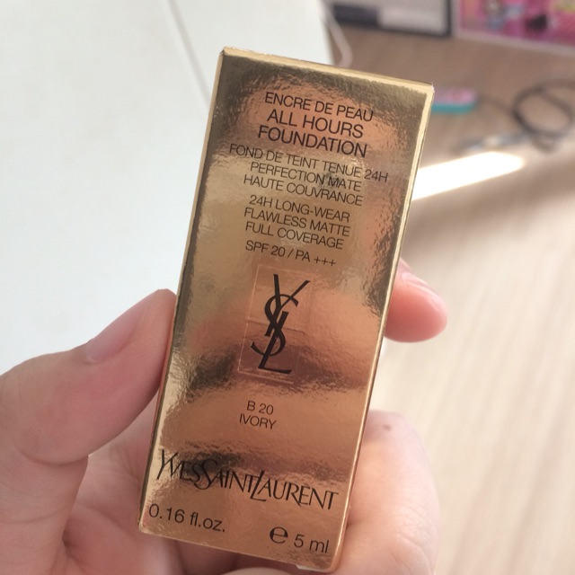 ของแท้ ️ Ysl tester all hours foundation | Shopee Thailand