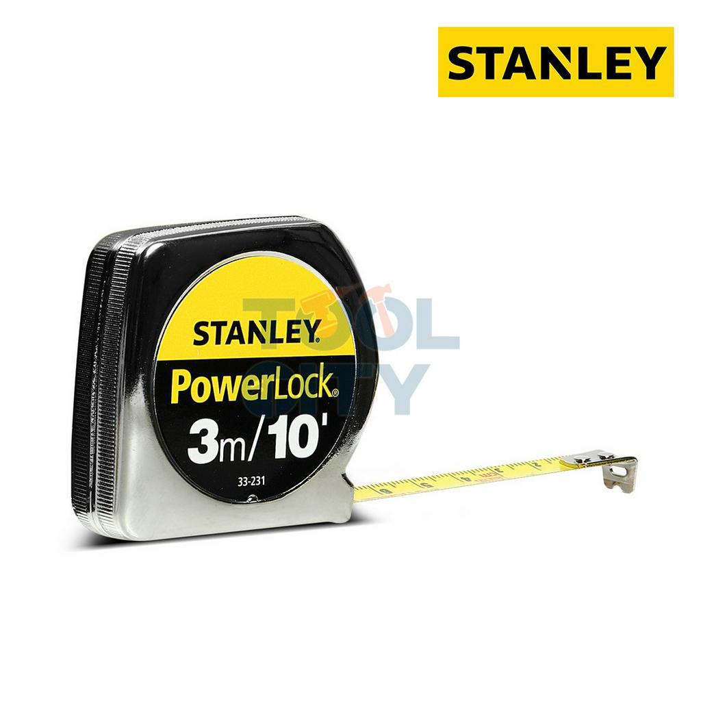 STANLEY 33-231 ตลับเมตร POWERLOCK 3M | Shopee Thailand