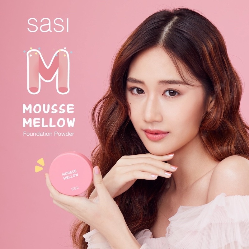 MOUSSE MELLOW Foundation Powder แป้งศศิ | Shopee Thailand