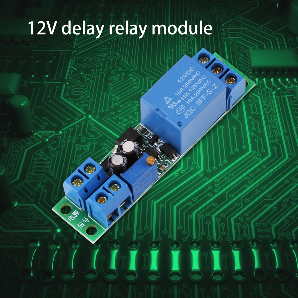 [Wholesale Price] DC Adjustable Signal Trigger Turn off Delay Timer Switch Relay Module 12V ...