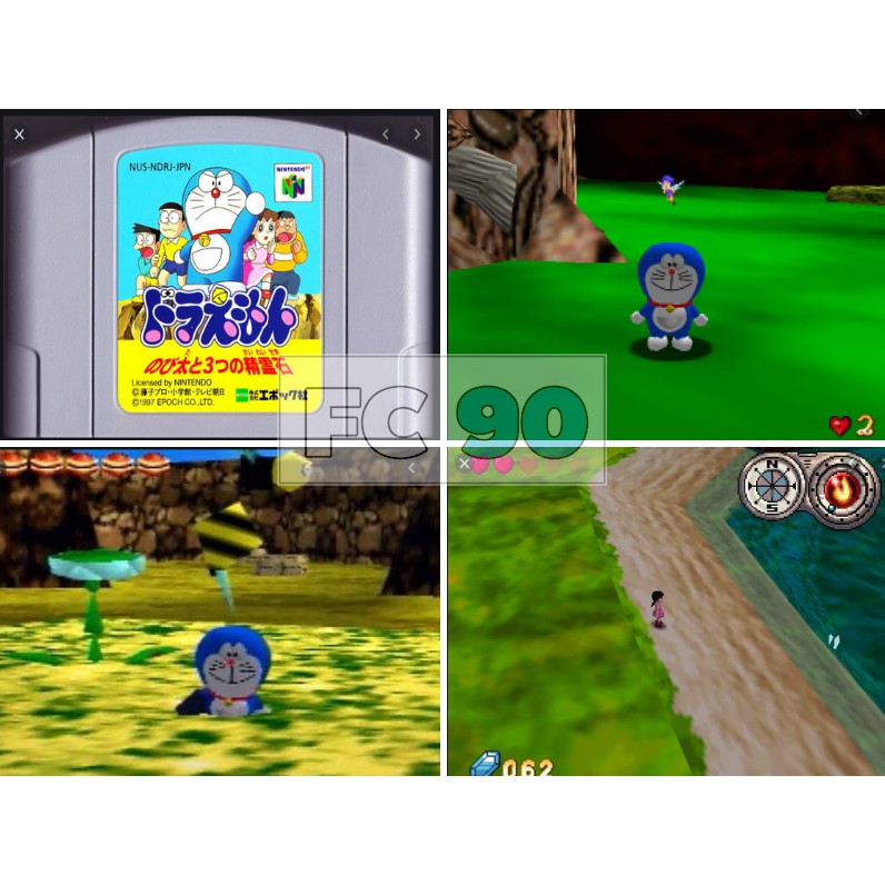 ตลับเกม Doraemon: Nobita to Mittsu no Seireiseki [N64] ตลับแท้ มือสอง ...
