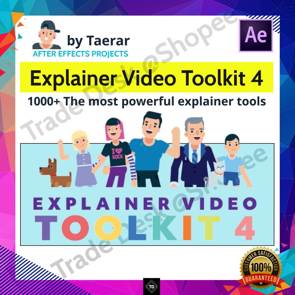 Explainer Video Toolkit v4 (After Effect Template) | Shopee Thailand