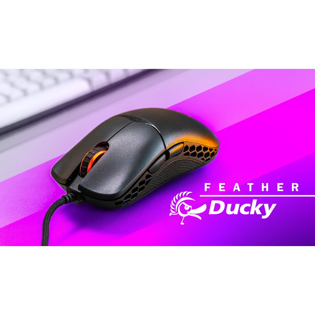 Ducky Feather Gamingmouse สินค้าของแท้ ประกัน 1 ปี | Shopee Thailand