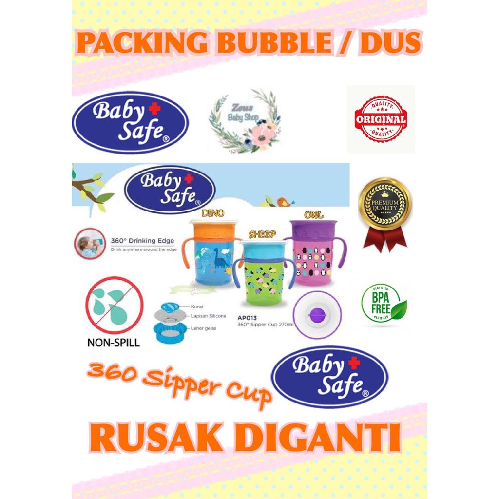 Zeus Baby Safe AP012 & AP013// Jp038 //360 ถ้วยตัก | Shopee Thailand