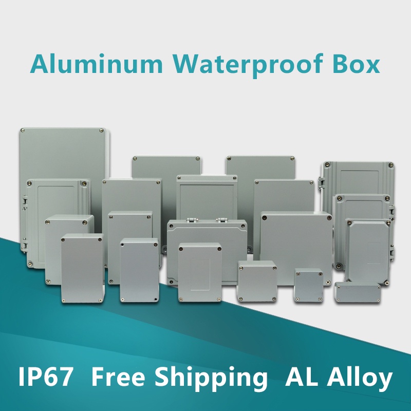 Aluminium Enclosure Waterproof Box Electronics Housing Alloy Case IP67 ...