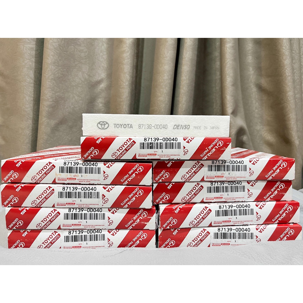 กรองแอร์ โตโยต้า OEM 87139-0D040 Toyota ยาริส Yaris วีออส , Altis อัลติ ...