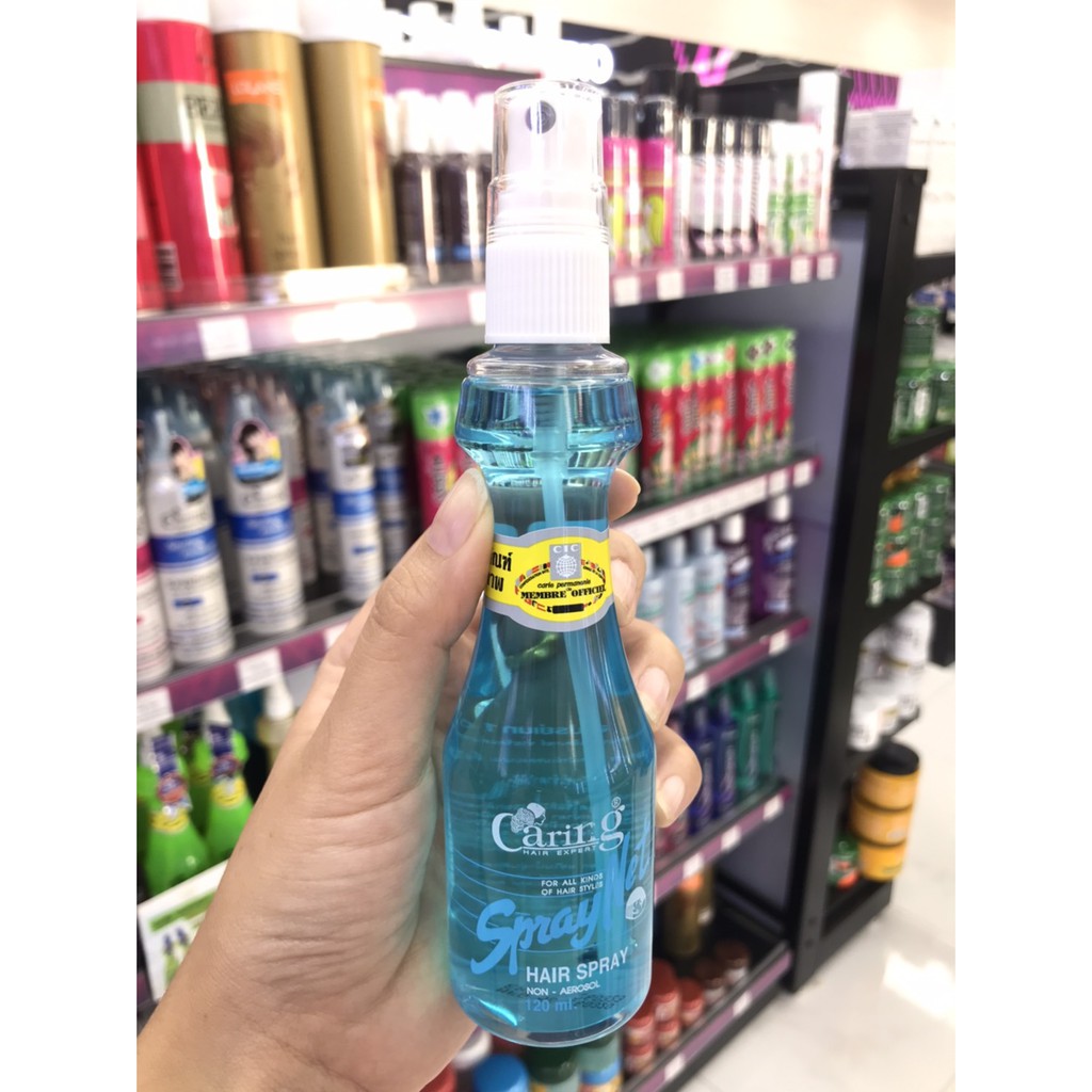 Caring Spray Net 120ml./220ml. แคริ่ง สเปรย์ เนท สเปรย์น้ำจัดแต่งทรงผม ...