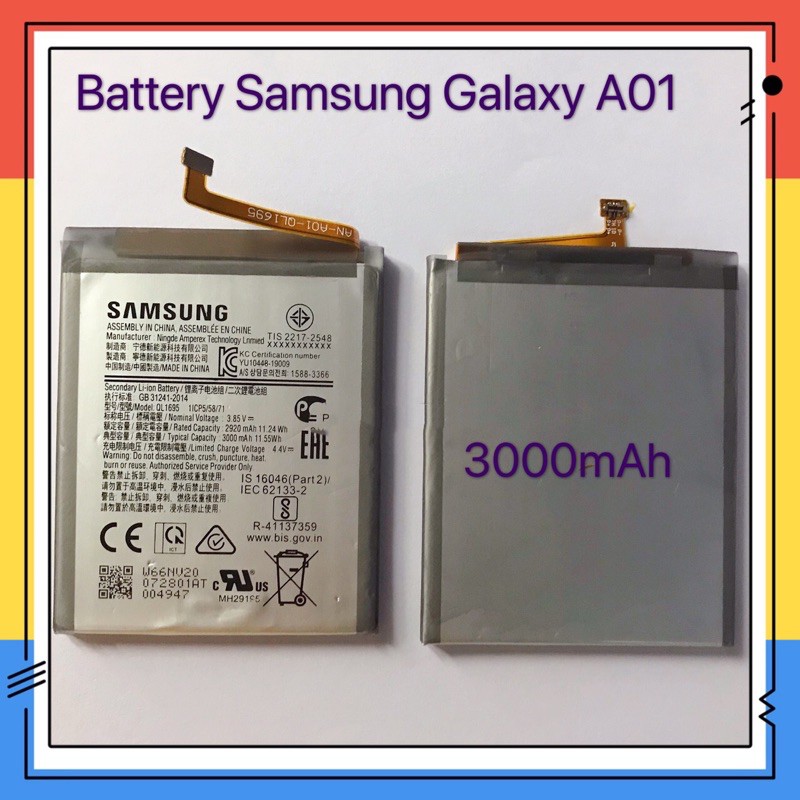 แบตเตอรี่ Battery Samsung Galaxy A01 / A11 / J6 2018 / Note 8 / N950F ...