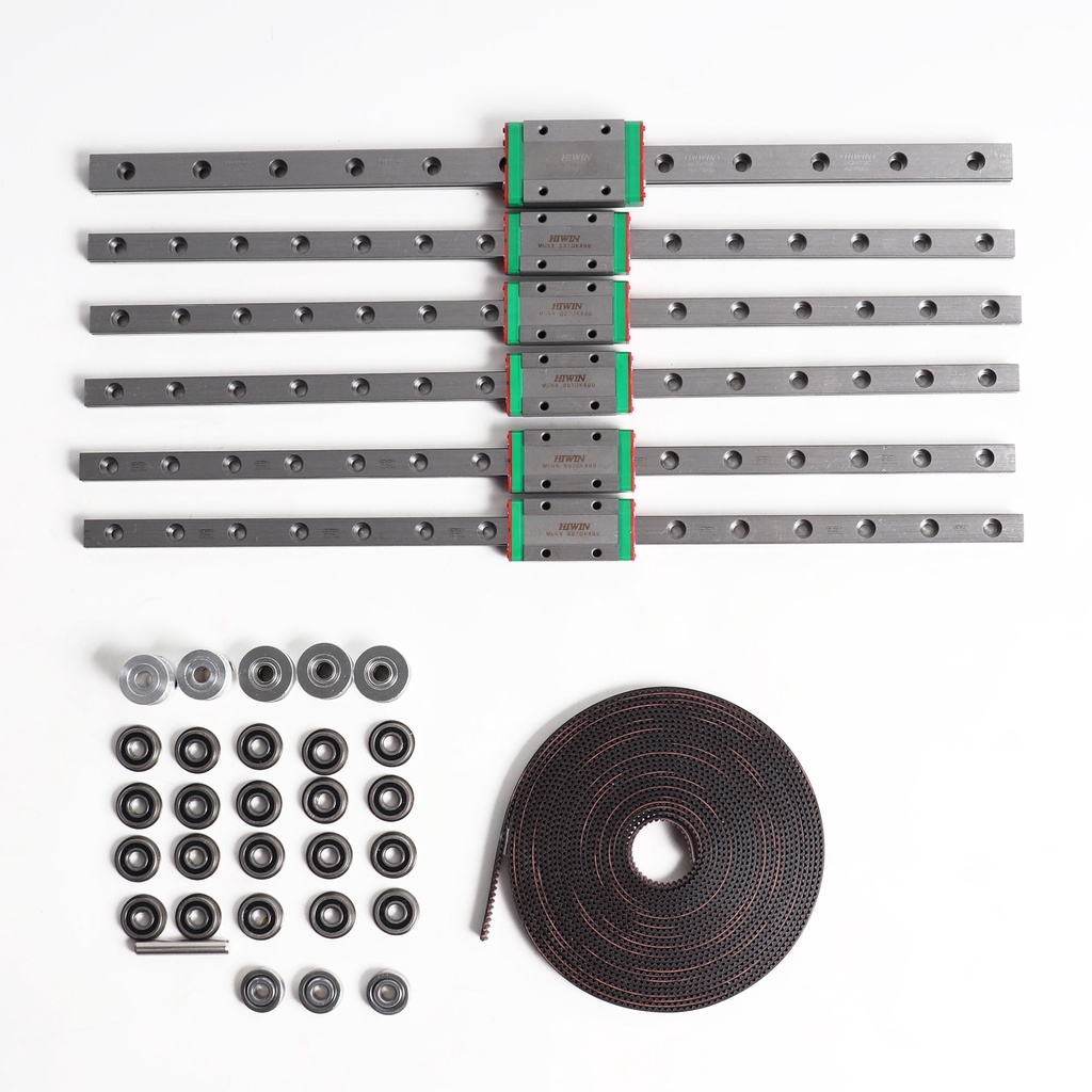 V Trident Motion Kit Gates Belt Hiwin Rails V1.9 F695 Bearings MR85 ...