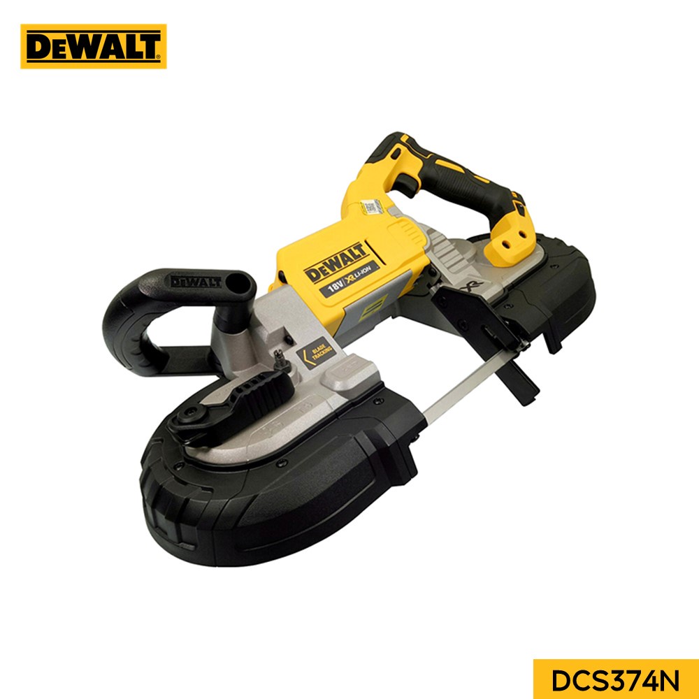 DEWALT DCS374N เลื่อยสายพานไร้สาย 18V (เครื่องเปล่าไม่รวมแบต) ขนาด125มม ...