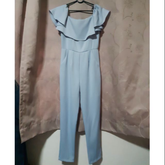ชุดจั๊มสูท KOZE size s #มือสอง | Shopee Thailand