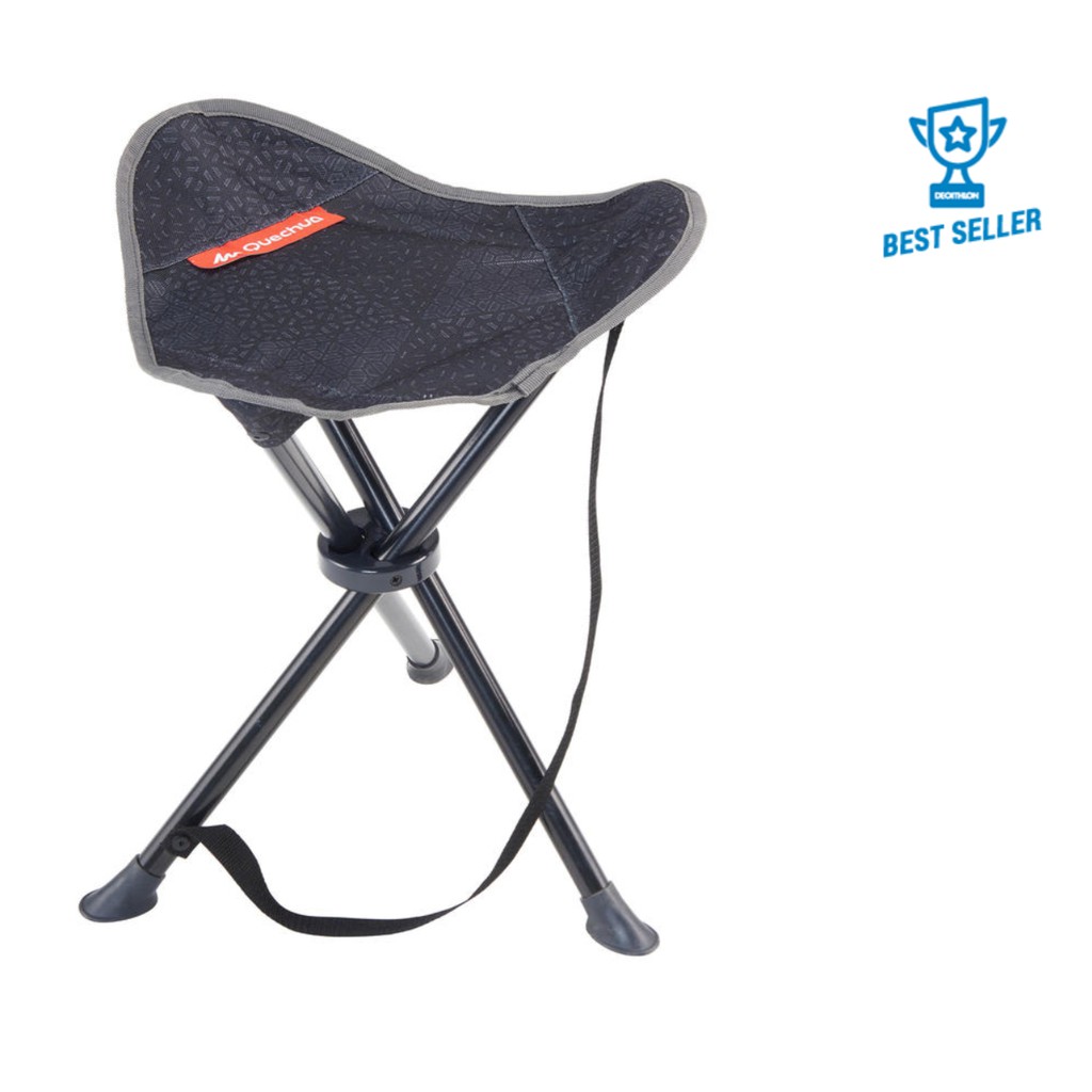 QUECHUA เก้าอี้สามขาสำหรับตั้งแคมป์ | Shopee Thailand