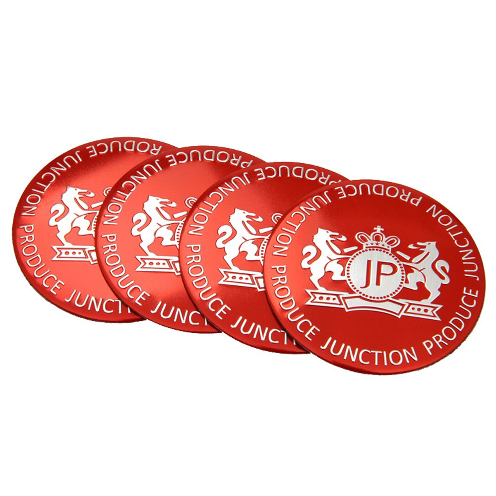 สติ๊กเกอร์ 4 ชิ้น Junction Produce JP สำหรับติดรถยนต์ | Shopee Thailand