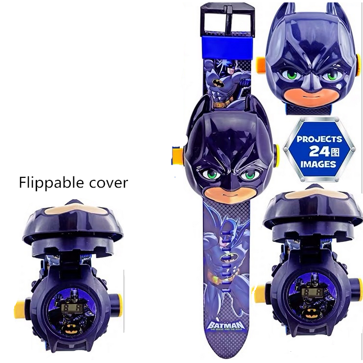 Digital Children Flippable Projection Watch Kids Sports Watches ...