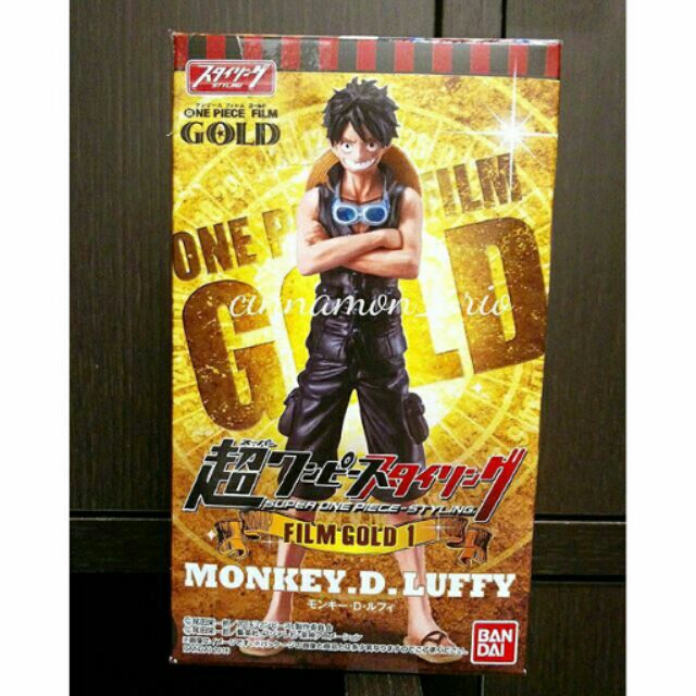 [S0119] Onepiece : Luffy Film Gold | Shopee Thailand