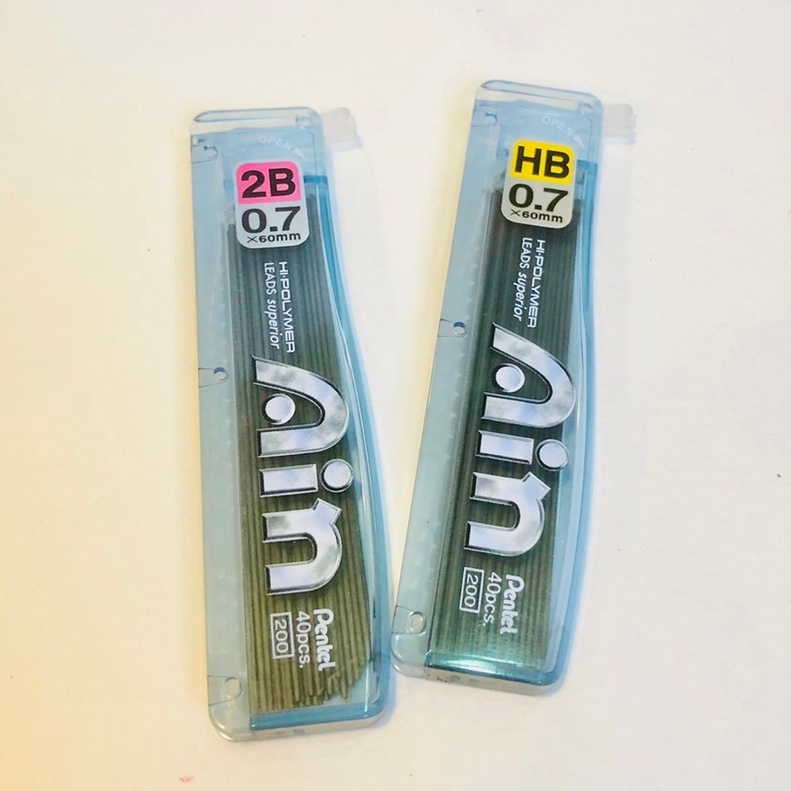 ไส้ดินสอกดไอน์ Pentel hb ขนาด 0.7/0.9 มม. 40 ไส้ | Shopee Thailand