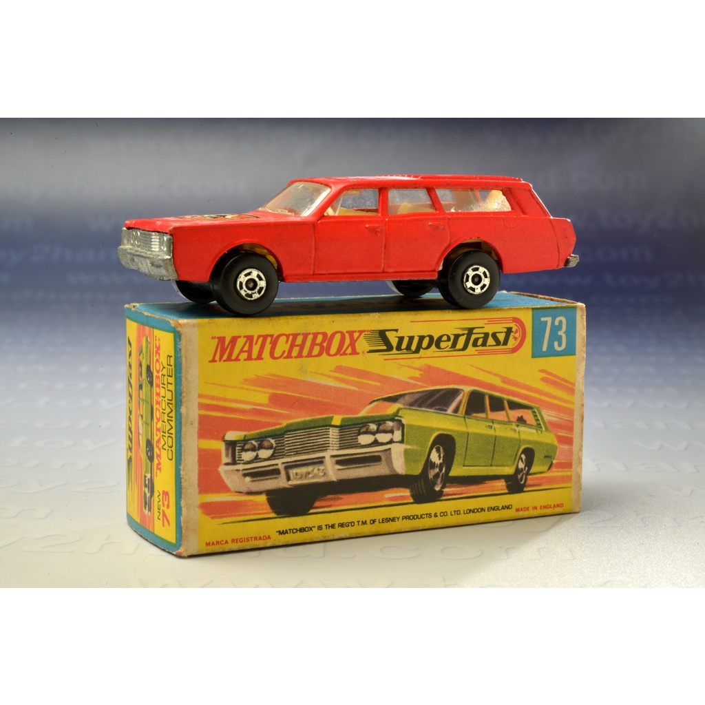 No.1496 รถเหล็ก Matchbox Superfast Wheels No.73A - Mercury Commuter ...