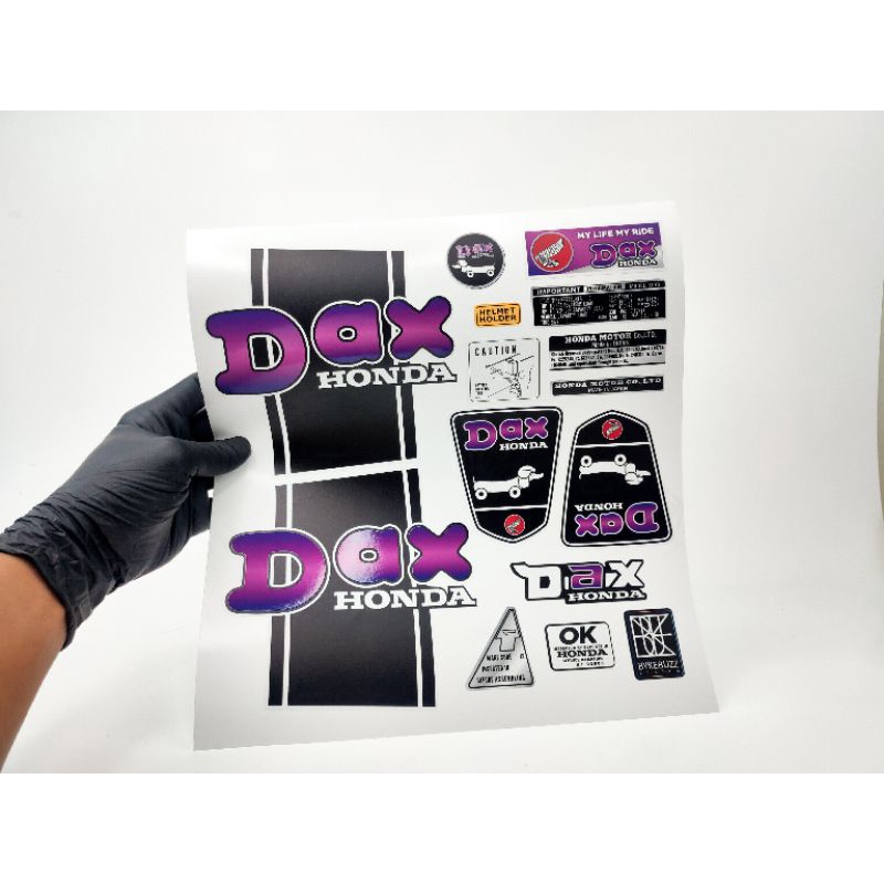sticker set honda Dax พร้อมส่ง มี10สีให้เลือก | Shopee Thailand