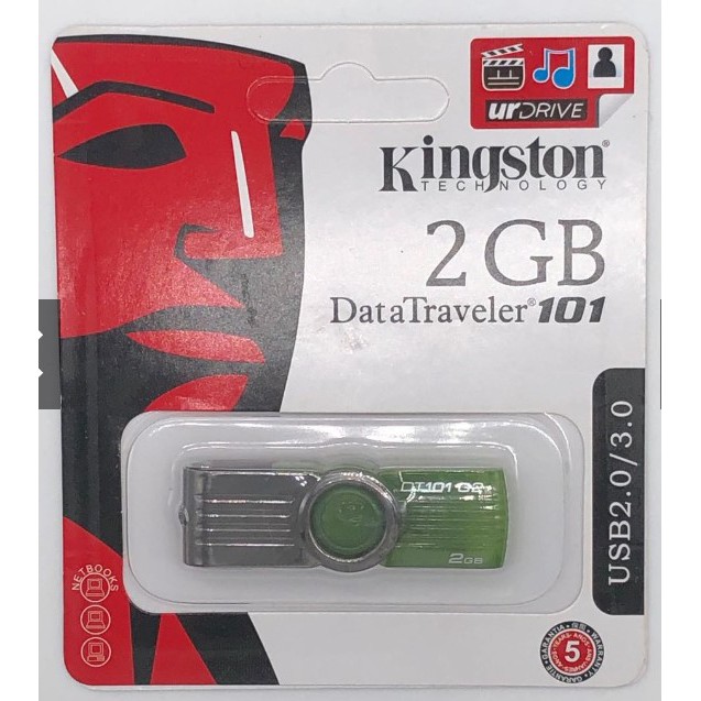 แฟลชไดร์ฟ 2GB 4GB 8GB 16GB 32GB 64GB 128GB Kingston Portable Metal ...