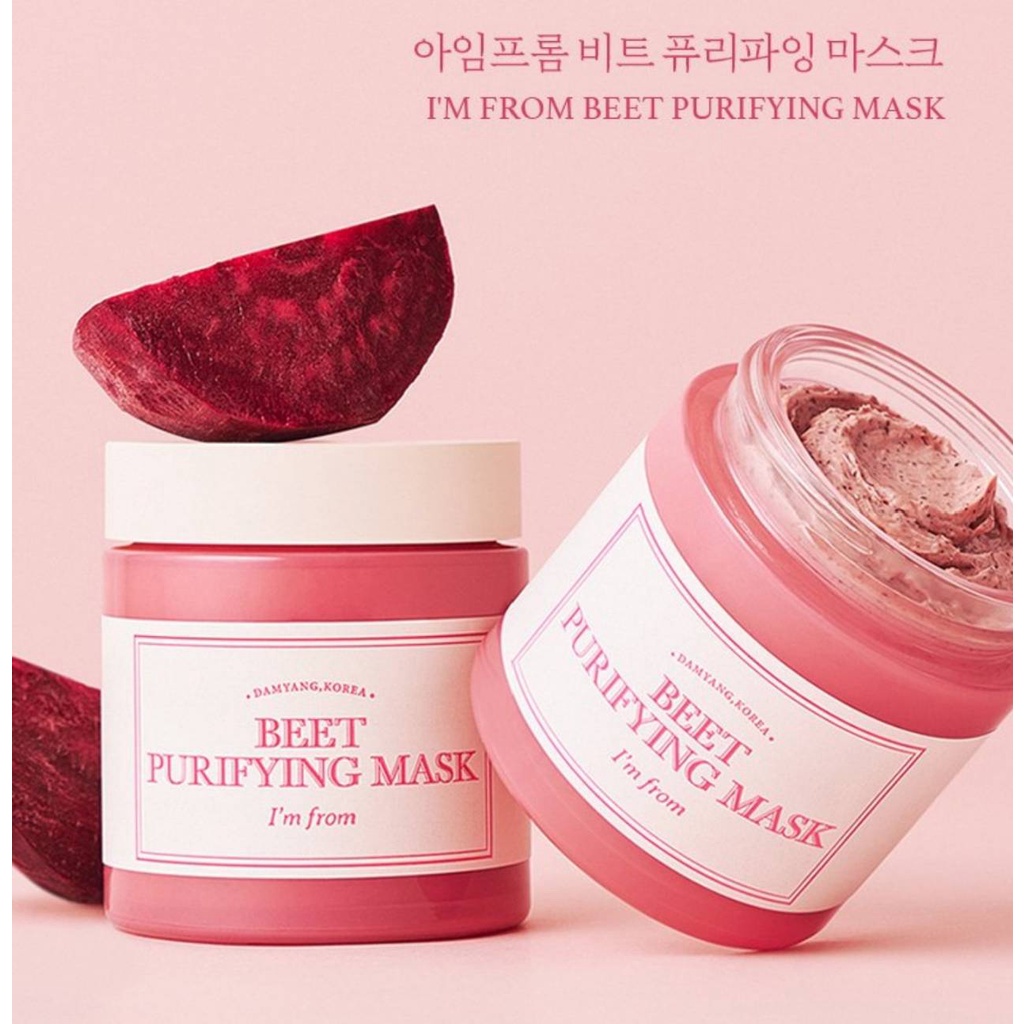 [สินค้าของแท้ 100%พร้อมส่ง] I'M FROM Beet Purifying Mask 110g | Shopee ...