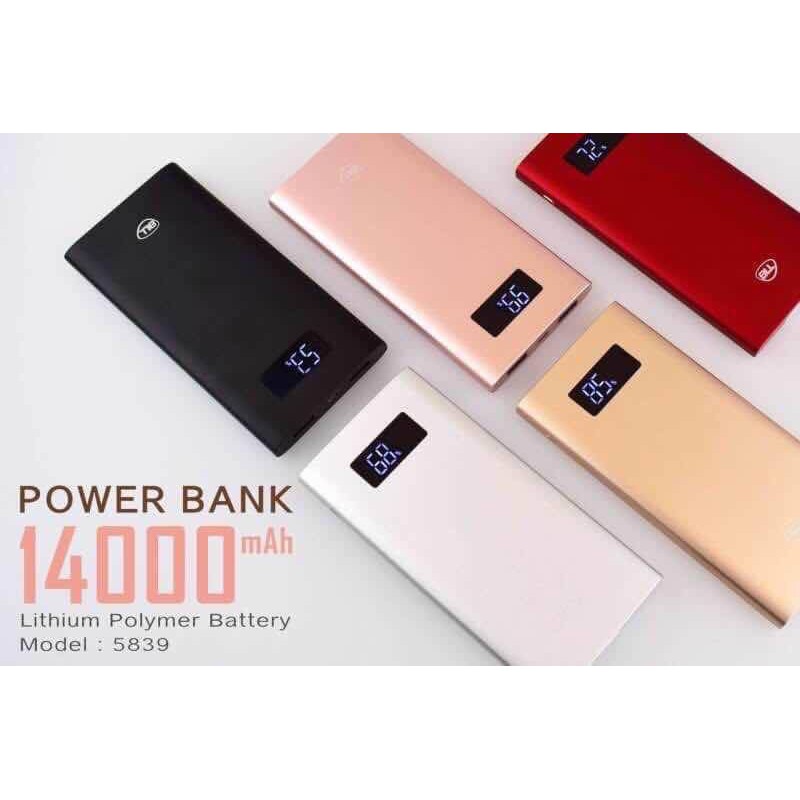 Power Bank ยี่ห้อ BLL 5839 ความจุ 14000 mAh | Shopee Thailand
