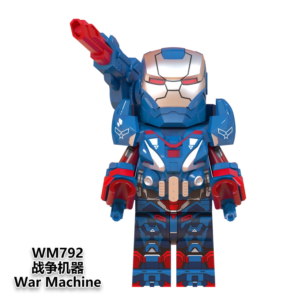 บล็อกตัวต่อฟิกเกอร์ Marvel The Avengers Series Iron Man Ant-Man Thanos ...