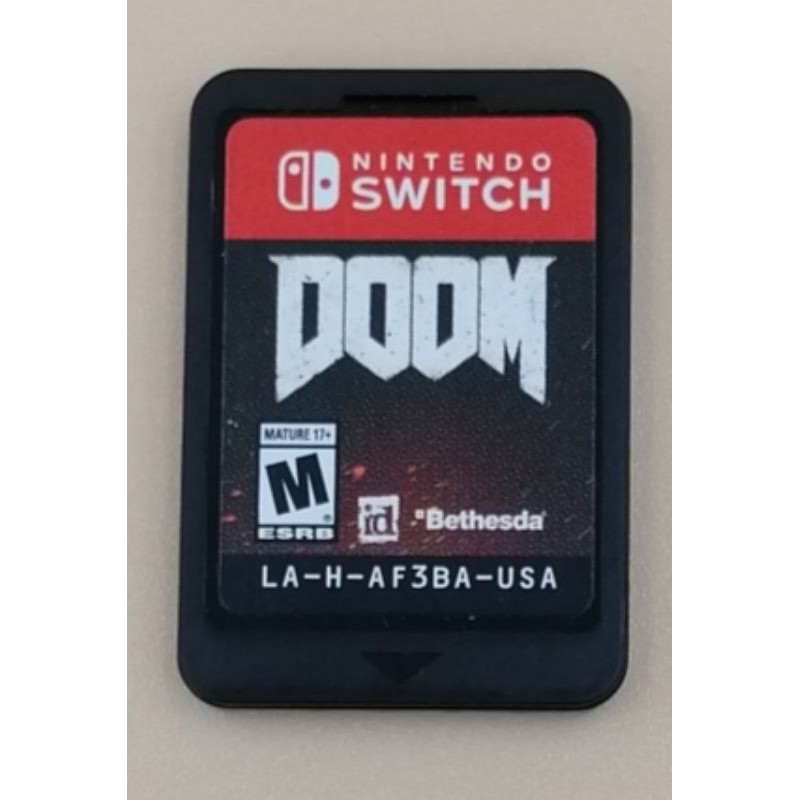 (มือสอง) มือ2 เกม Nintendo Switch : DOOM สภาพดี มีแต่ตลับ ไม่มีกล่อง ...
