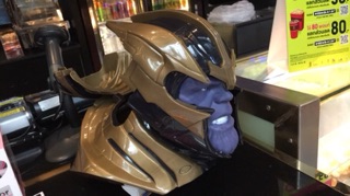 Thanos popcorn bucket major หัวธานอสAvengers Endgame | Shopee Thailand