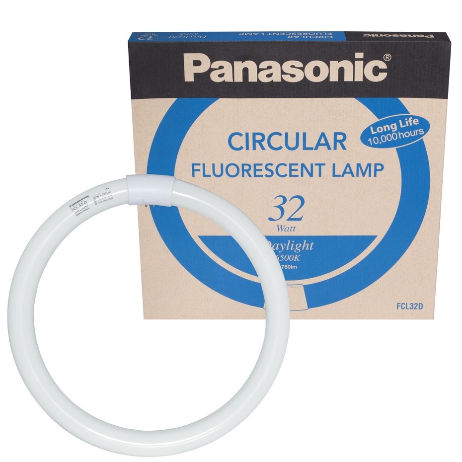 หลอดไฟ Panasonic Philips วงแหวน 32W หลอดโดนัท หลอดฟลูออเรสเซนต์ หลอดโคม ...