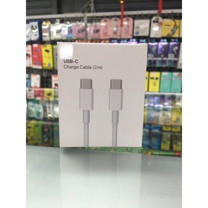 สายชาร์จไว Type C to Type C ยาว2เมตร | Shopee Thailand