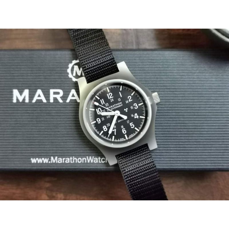 นาฬิกา Marathon GPM Government Reissue Mechanical (นาฬิกาทหาร US Army ...