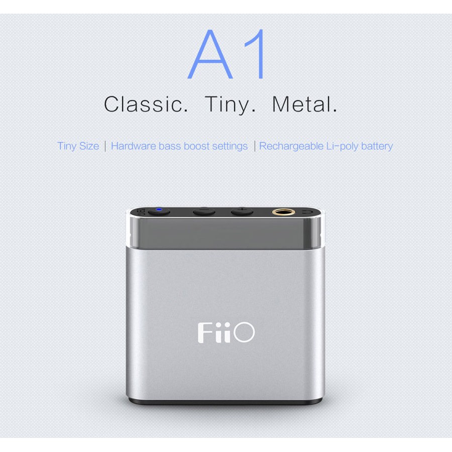 FiiO A1 ของแท้ ประกันศูนย์ไทย มีหน้าร้านที่ศูนย์การค้า Terminal21 แอมป์พกพา ขนาดเล็ก ราคาประหยัด ...