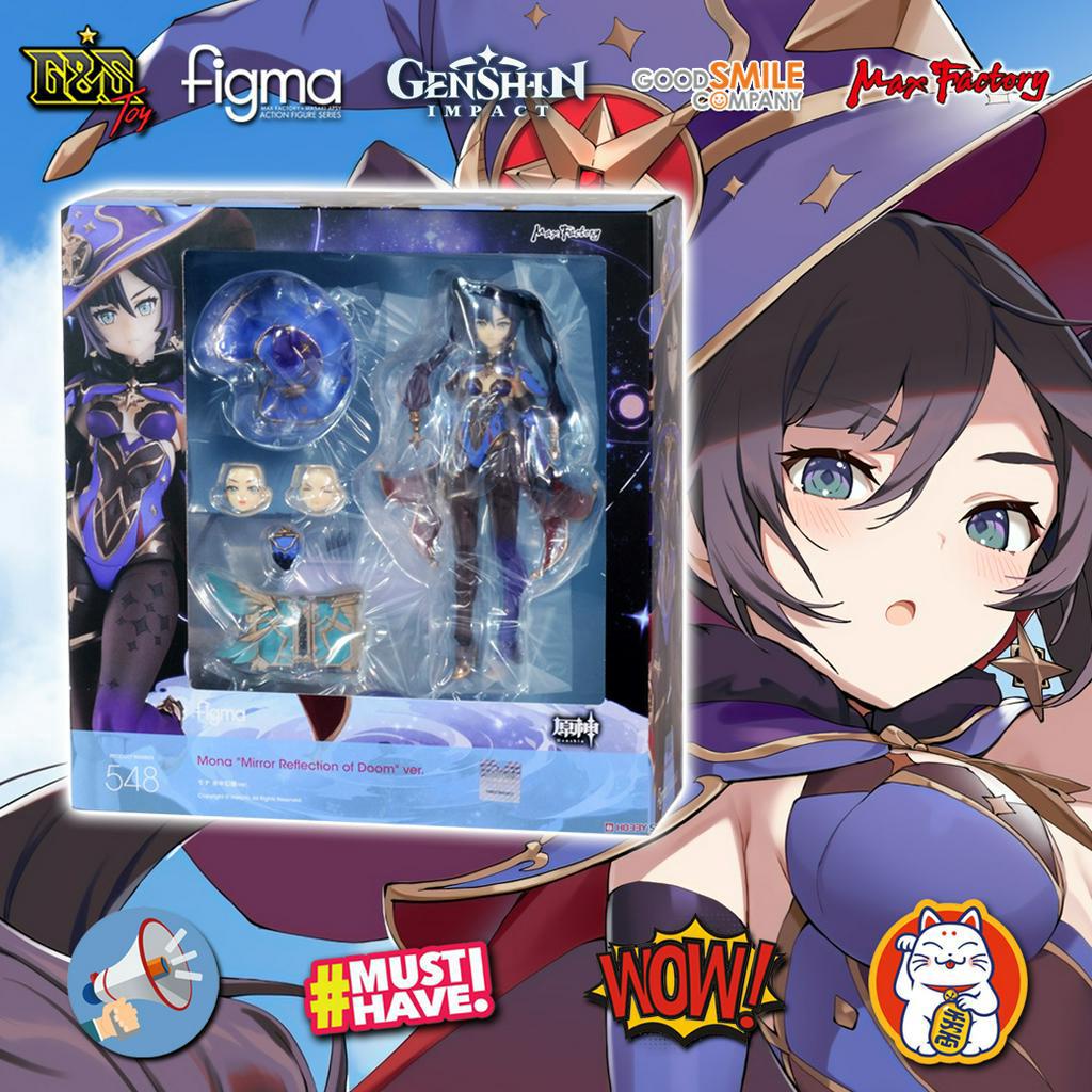 Figma - 548 Mona "Mirror Reflection of Doom" ver. จากเกม Genshin Impact ...