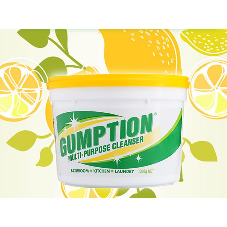 Gumption Australia ครีมทําความสะอาดผิวหน้า 500กรัมสีเหลือง | Shopee Thailand