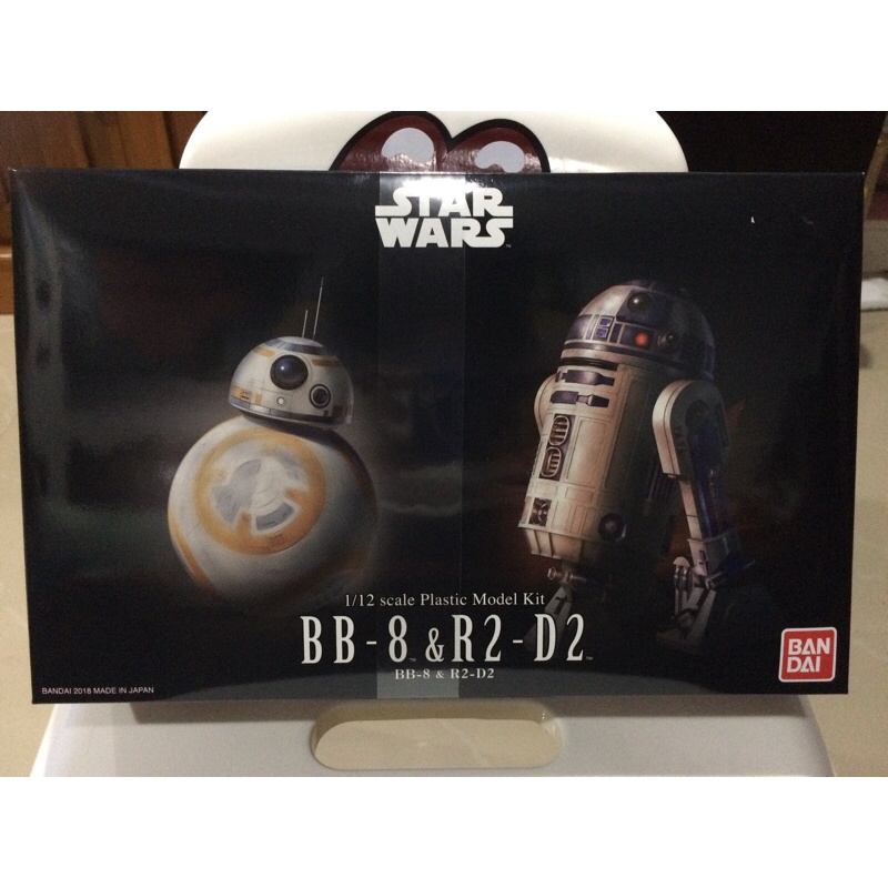 โมเดล bandai Star Wars BB8&R2-D2 ลิขสิทธิ์แท้ | Shopee Thailand
