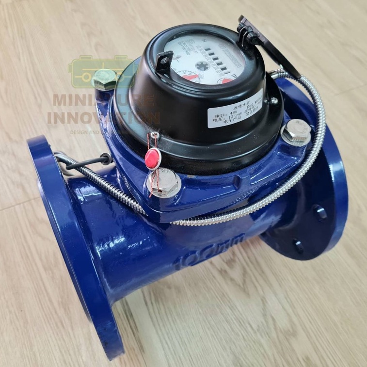 มิเตอร์วัดการใช้น้ำ RS485 Water Flow Meter RS485 MODBUS output DN100 4 ...