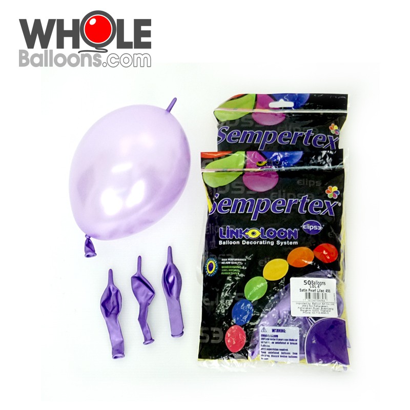 ลูกโป่งยาง LOL 6 เนื้อมุกซาติน (1แพค/50ใบ) เนื้อยาง ย่อยสลายได้ 100% นำเข้าจากโคลัมเบีย ยี่ห้อ ...