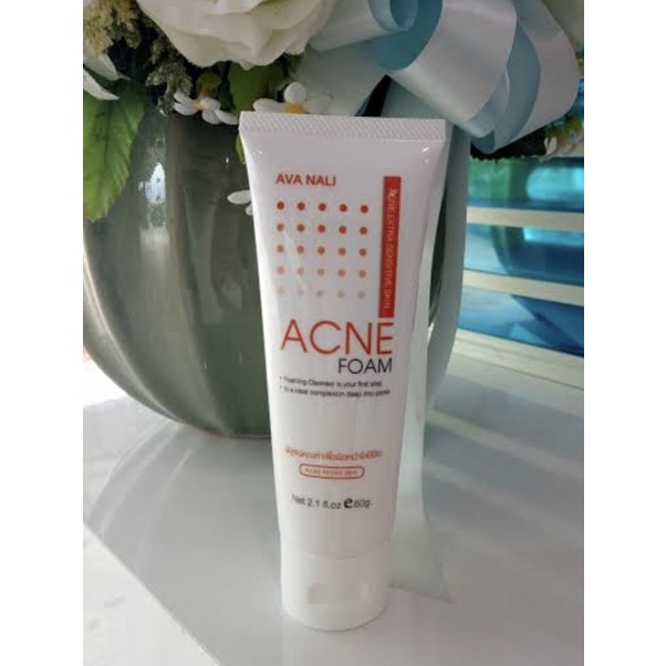 Acne Foam Ava Nali เอวา เนลลี่ แอคเน่โฟม | Shopee Thailand