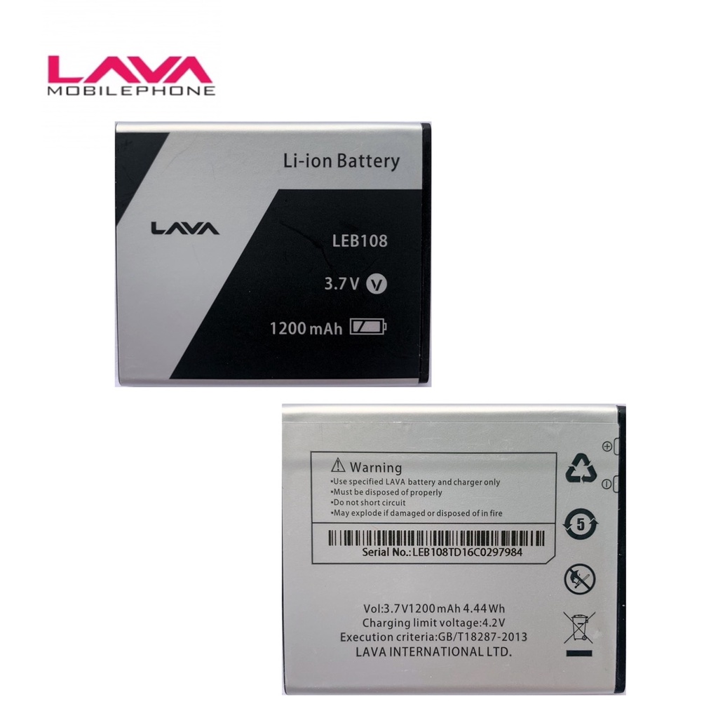เเบตเตอรี่มือถือ LAVA IRIS 505 / LEB108 | Shopee Thailand