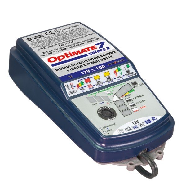 {{จัดส่งฟรี}} เครื่องชาร์จแบตเตอรี่ Optimate รุ่น 7 Select / สำหรับรถมอเตอร์ไซค์ รถยนต์ เรือ ...