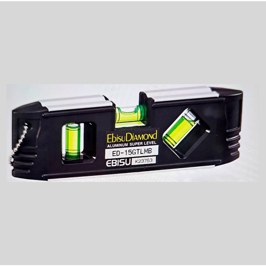 EBISU Diamond Level 6" ระดับน้ำแถบแม่เหล็ก 6" รุ่น G+TRENDY มี 2 สี สีแดง และ เหลือง | Shopee ...
