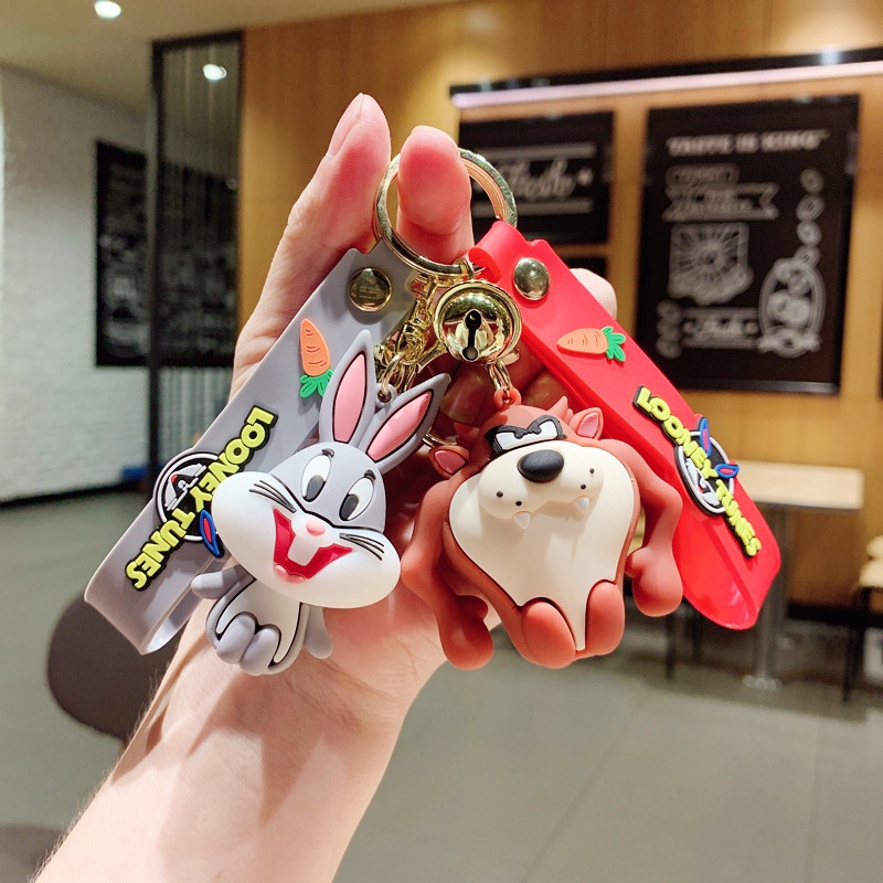 จี้พวงกุญแจการ์ตูน Bugs Bunny รุ่น Q, ตุ๊กตา Zootopia, จี้ห้อยกระเป๋า ...